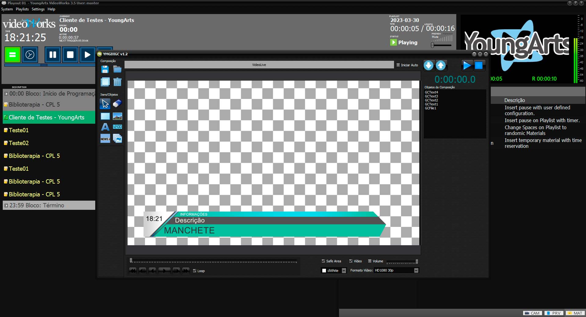 VideoWorks HD - YoungTech